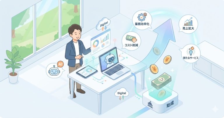 デジタル化・AI導入補助金とは｜対象ソフト・補助額・申請枠の基本